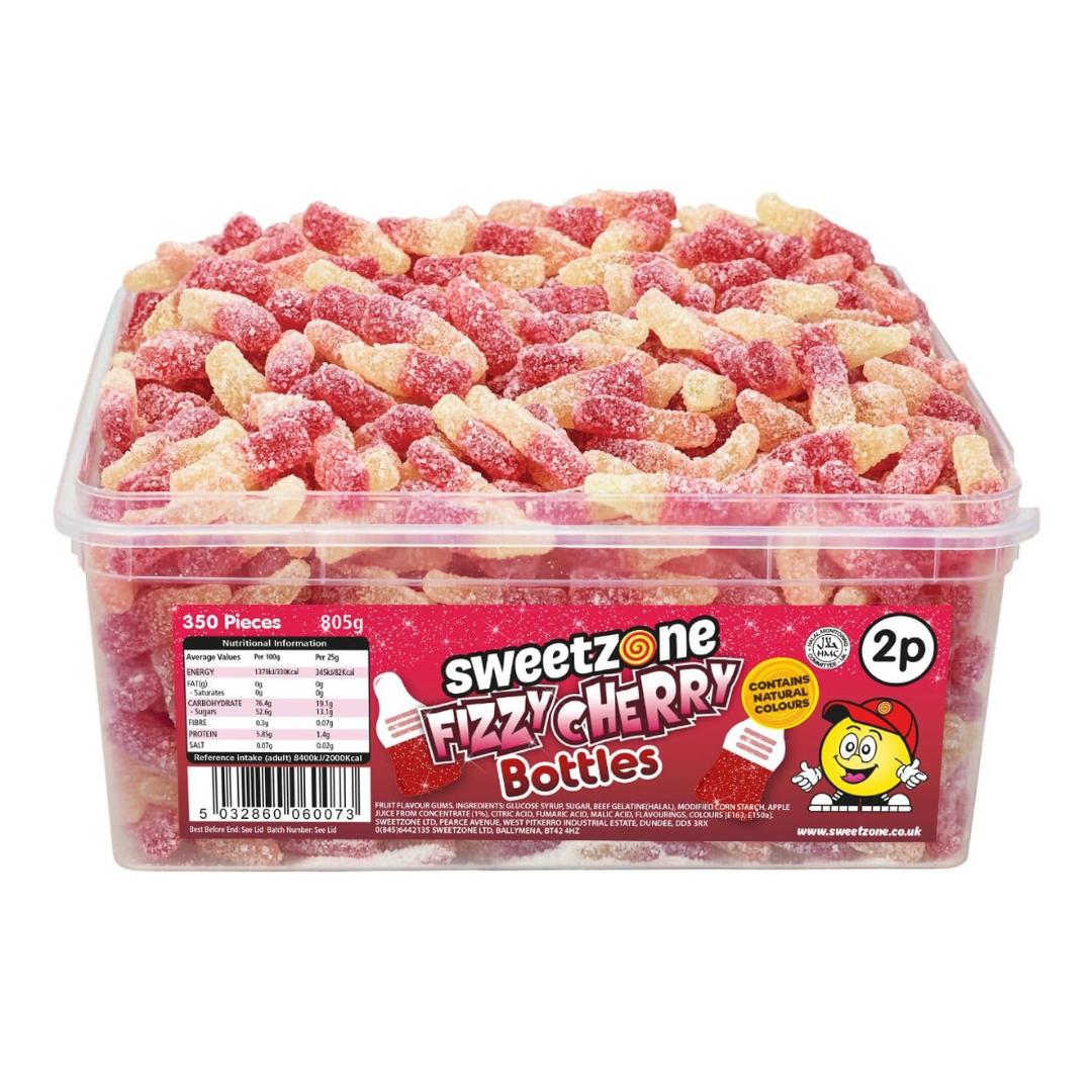 Sweetzone Fizzy Cherry Bottles – Candylicious Time