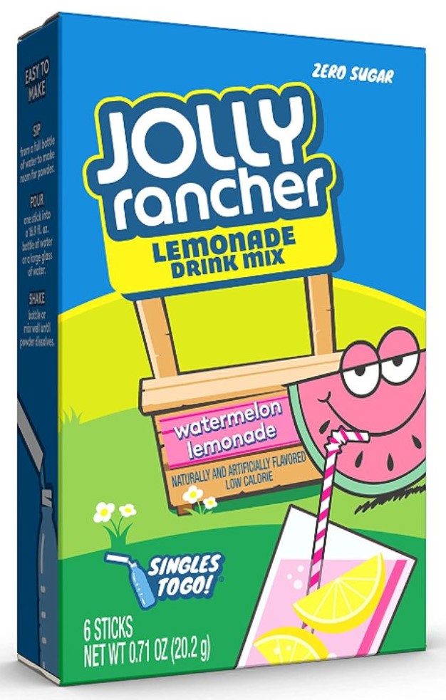 Jolly Rancher Watermelon Lemonade Singles To Go – Candylicious Time