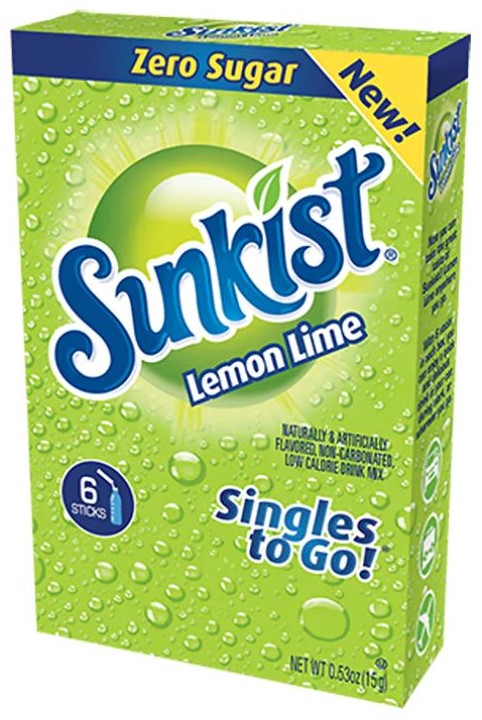 Sunkist Lemon Lime Singles To Go – Candylicious Time