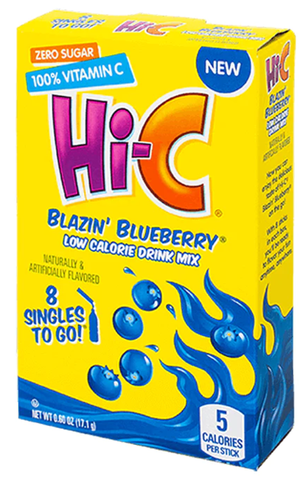 Hi-C Blazing Blueberry Singles to Go – Candylicious Time
