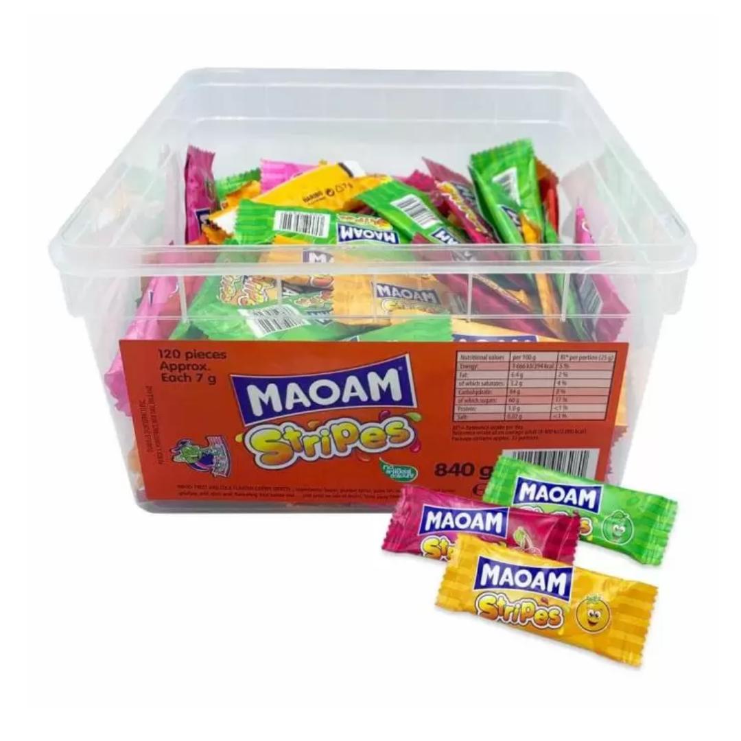 Haribos - MAOAM Stripes Tub – Candylicious Time